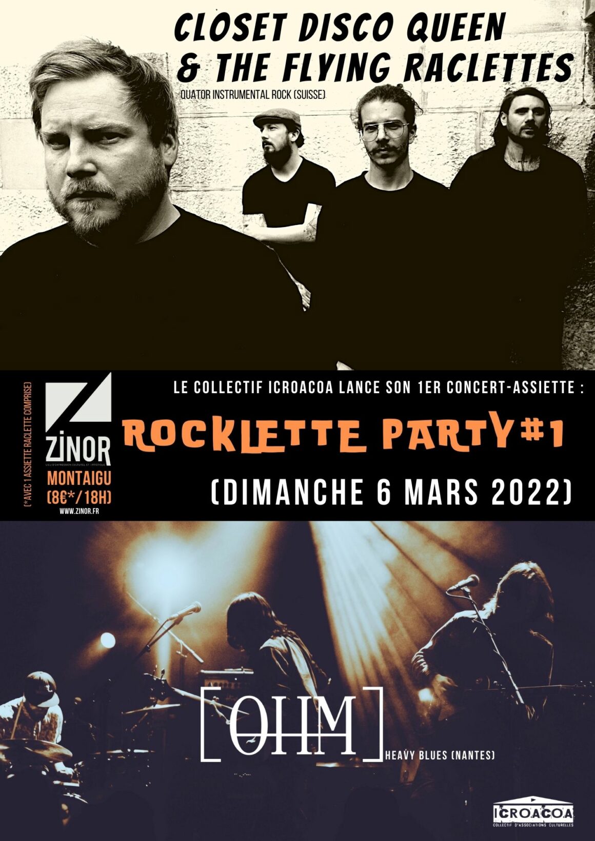 Rocklette Party # 1 – Du Rock et de la Raclette – Zinor / Collectif ...